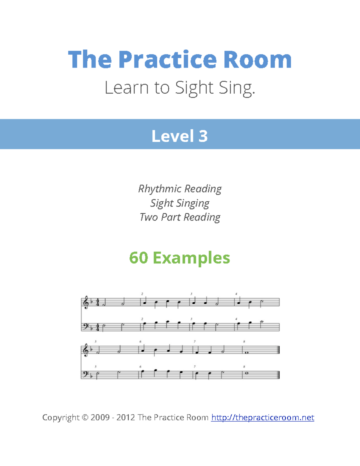 Practice Room Level 3 - The Practice Room Learn to Sight Sing. Rhythmic ...