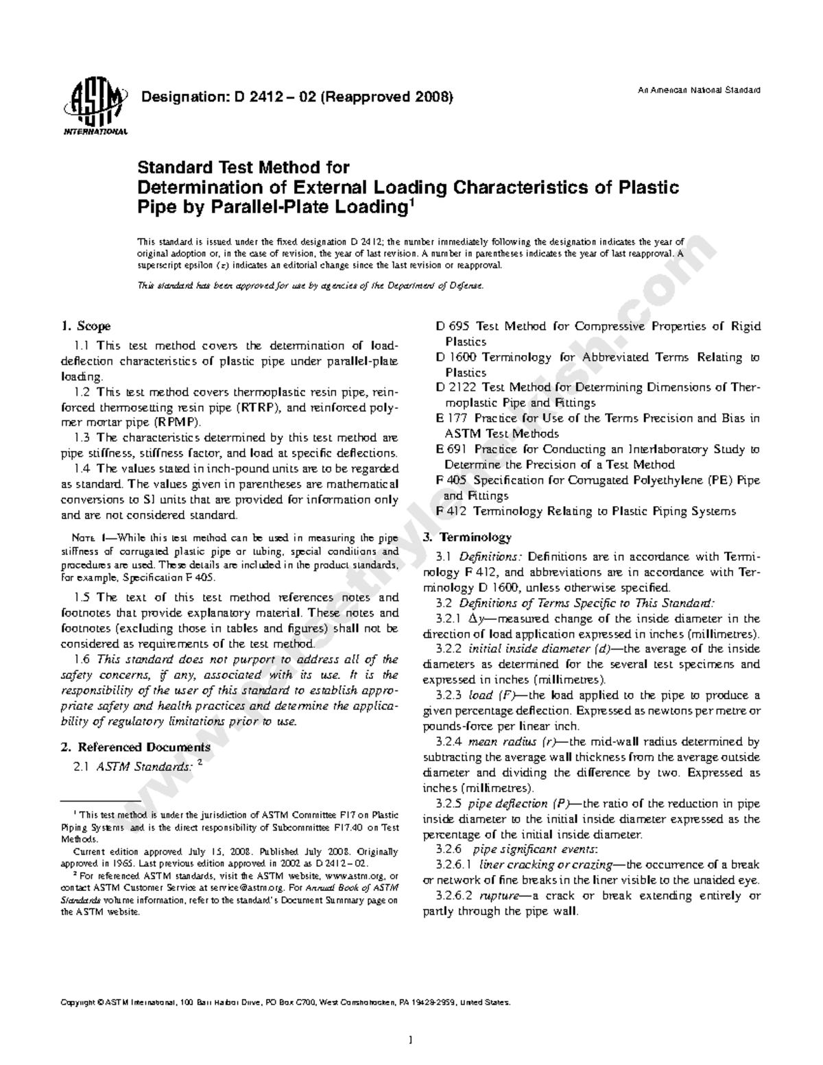 ASTM D2412-02-2008-X6 - Designation: D 2412 – 02 (Reapproved 2008) An ...
