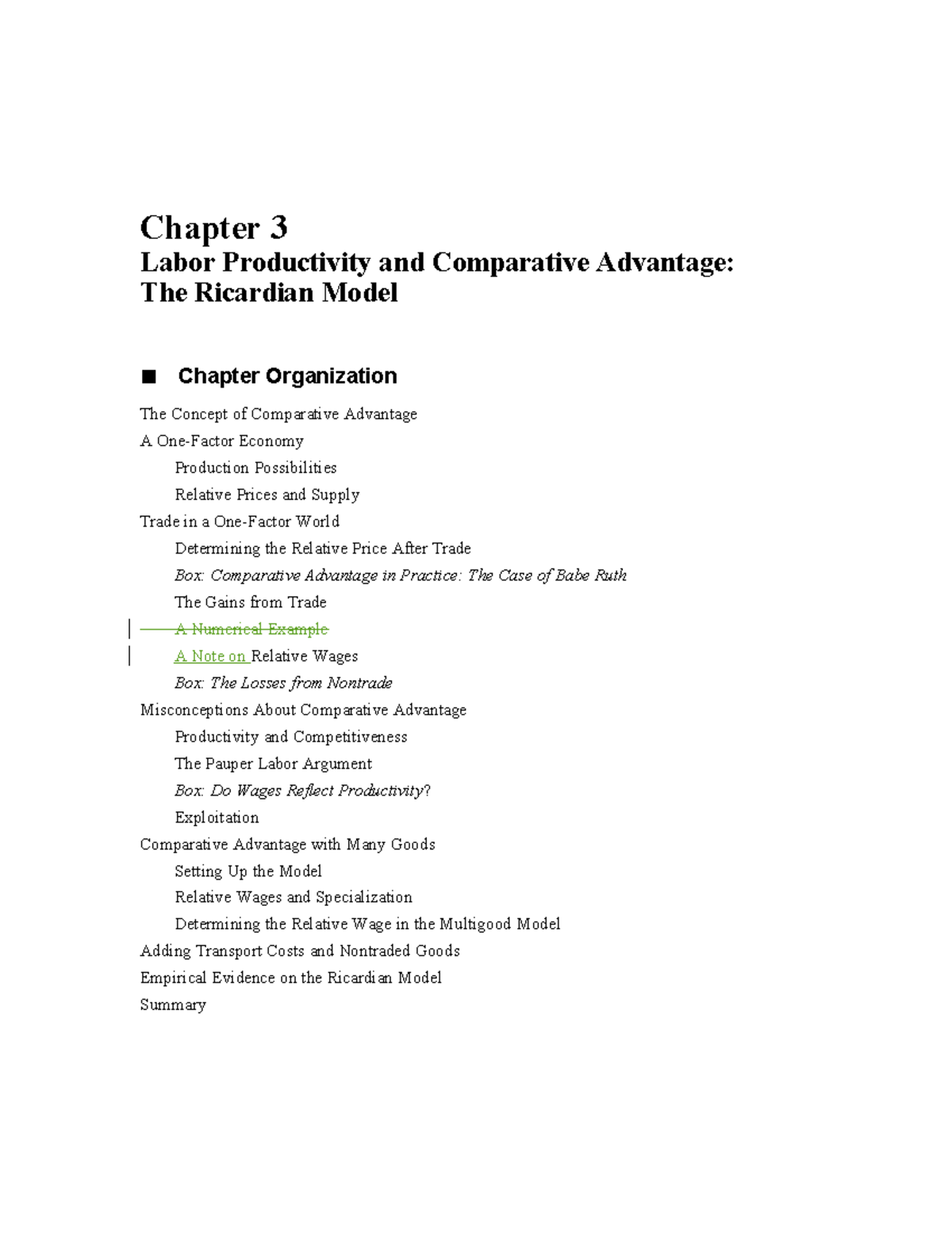 Krugman 9e SG sample chapter 03 hi - Chapter 3 Labor Productivity and ...