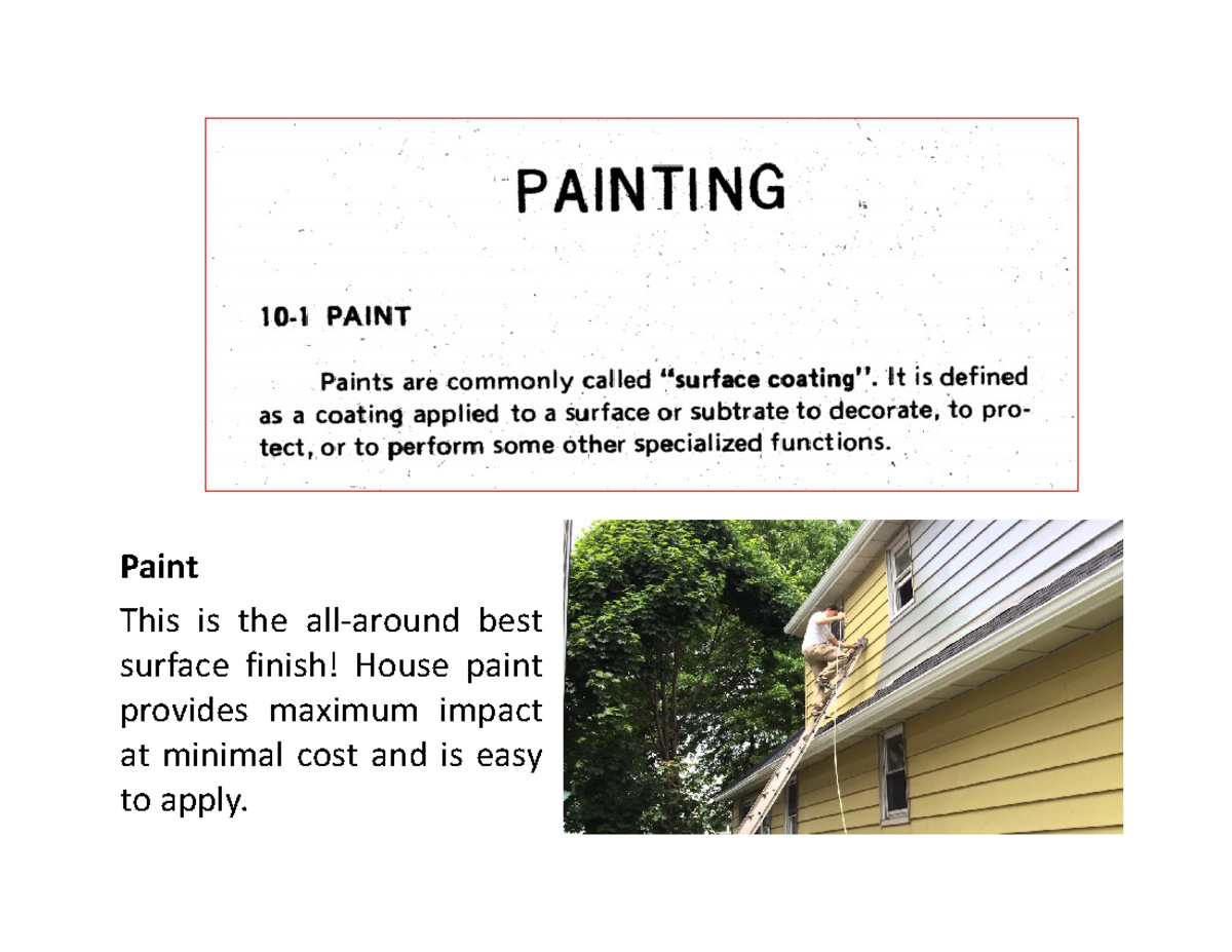 Paint 13 - Mathematics - Paint This is the all-around best surface ...