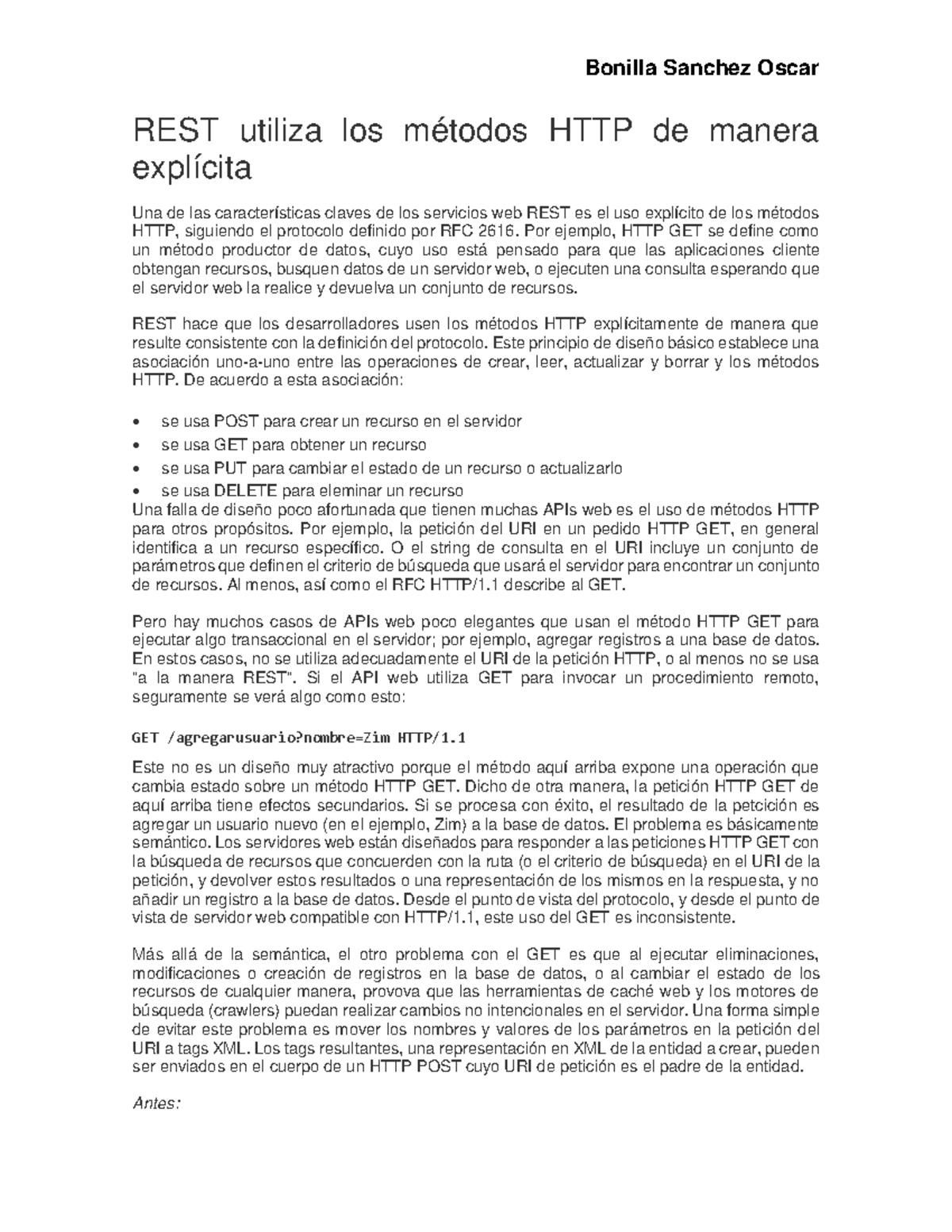 Interconexiones Rest Full en Programación Web - REST utiliza los ...