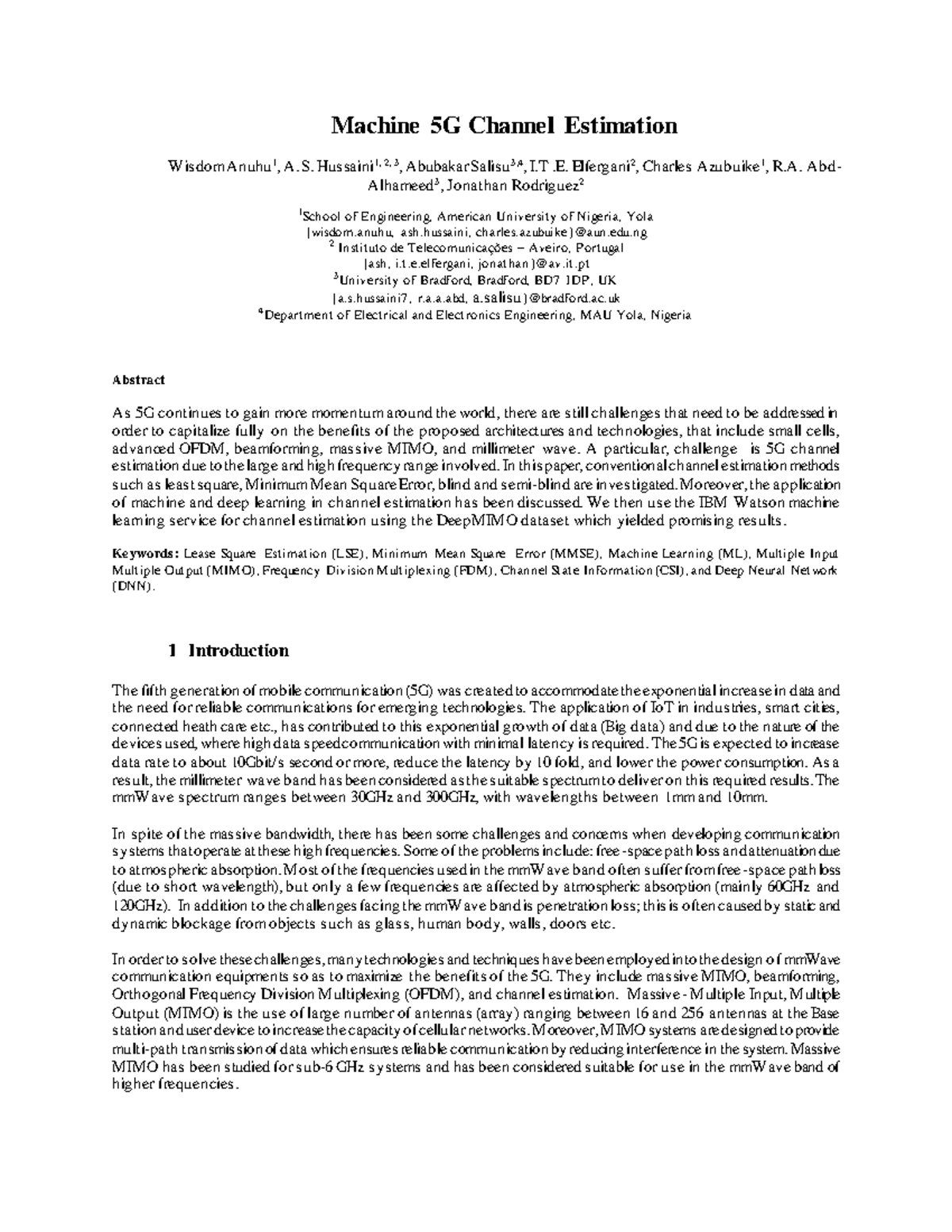 Our Paper for Aunic 2023 Machine 5G Channel Estimation - Machine 5G ...