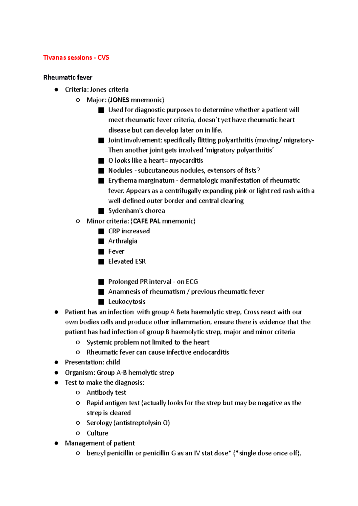 Cardiovascular system- internal medicine- tutorial - Tivanas sessions ...