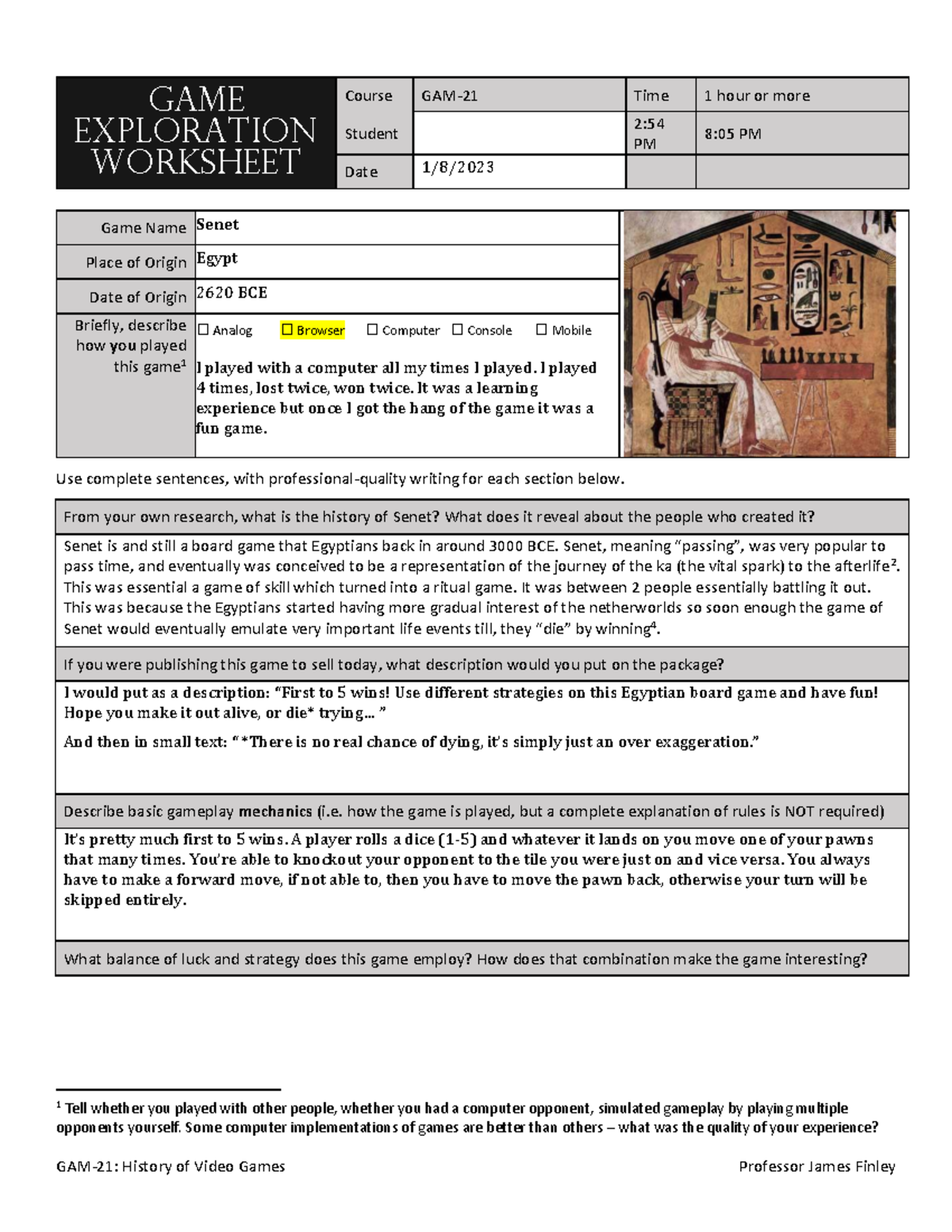 GAM-21 (GAM 2) - GIRPS Video Game Beginnings Portion - GAM-21: History ...