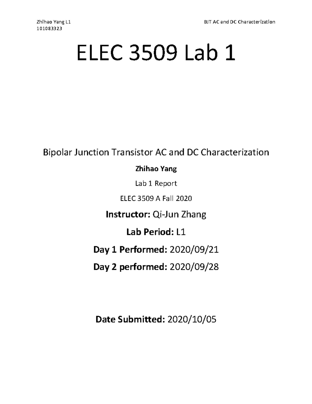 ELEC 3509 Lab 1 - lab1 report - Warning: TT: undefined function: 32 Warning: TT: undefined ...