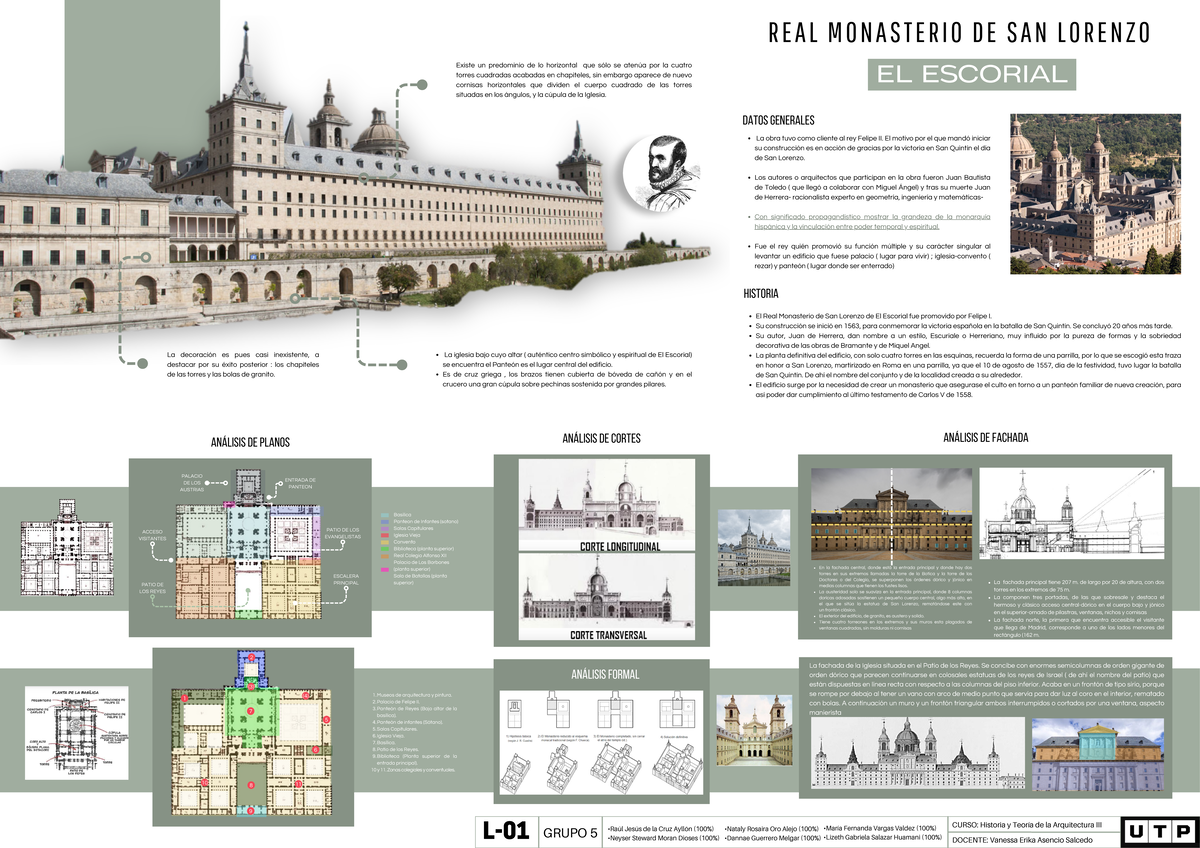 T8 - Real Monasterio de San Lorenzo - EL Escorial - CURSO: Historia y ...