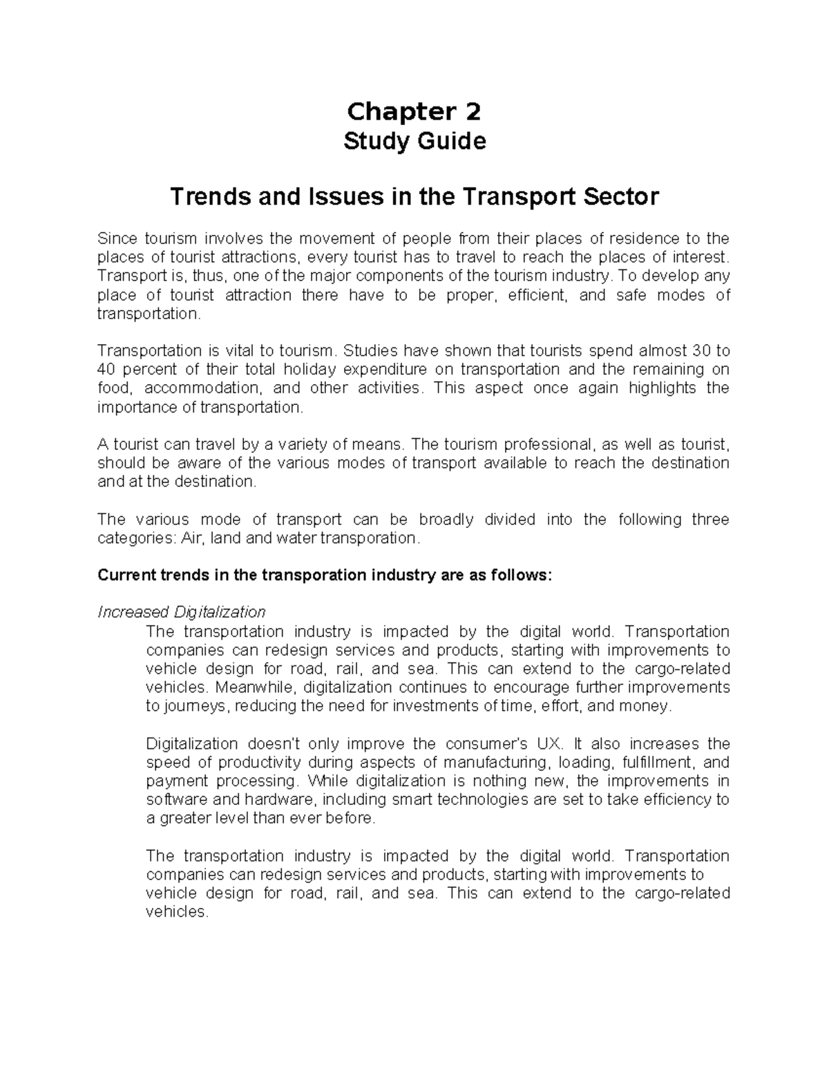 Chapter 2 Study Guide - hhhhhhhhhhhhhhhhhhhhhhhhhhh - Chapter 2 Study Guide Trends and Issues in ...