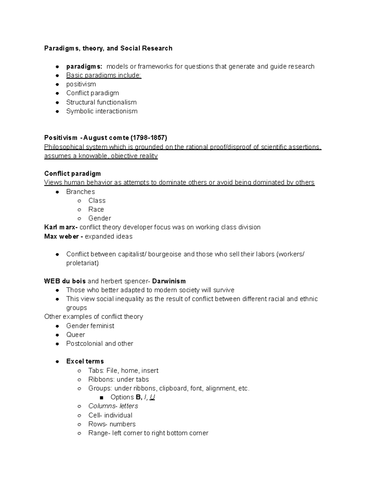 Chapter 2 - Paradigms, Theory, and social research - Paradigms, theory ...