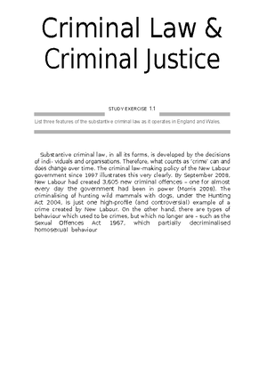 Criminal LAW D - DEFINITION BOX 1. MODELS AND THEORIES OF CRIMINAL LAW ...