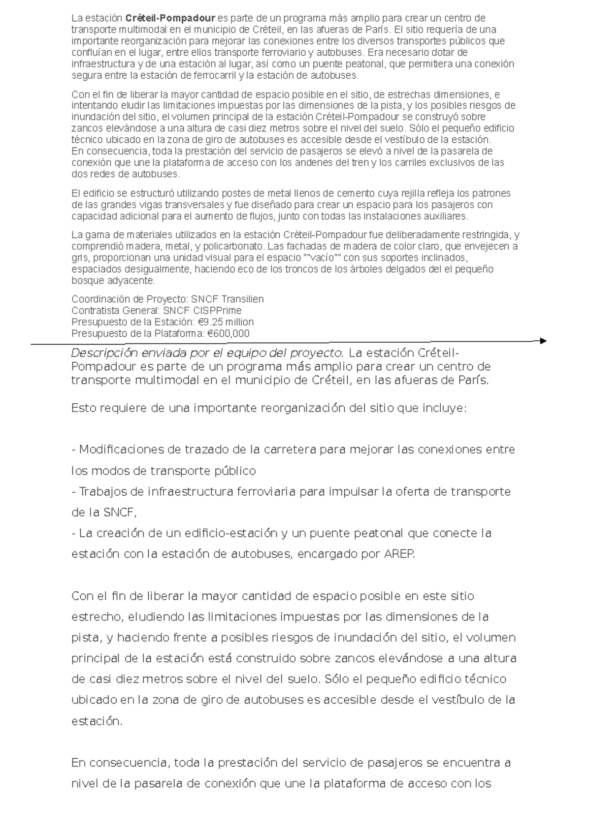 Francia - creteil pompadour - La estación Créteil-Pompadour es parte de ...