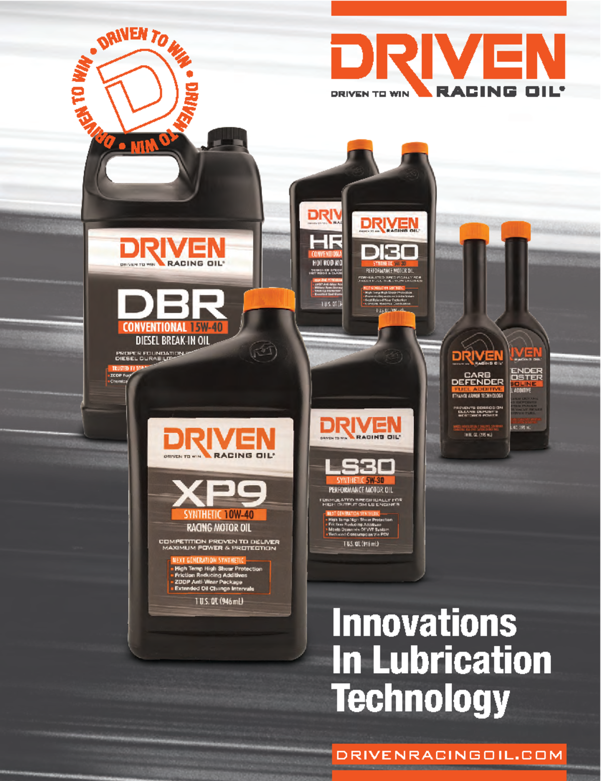 2019 Driven Racing Oil Catalog - DRIVENRACINGOIL Innovations In ...