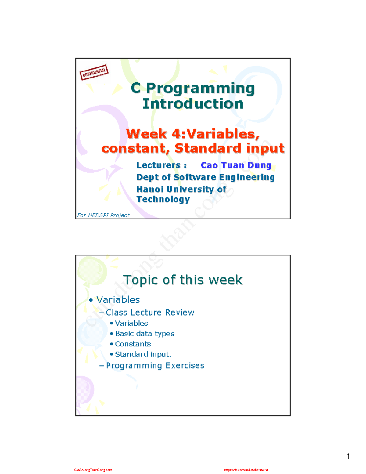 Lap-trinh-c cao-tuan-dung week4-variables,constant,-standard-input - [cuuduongthancong - 1 C ...