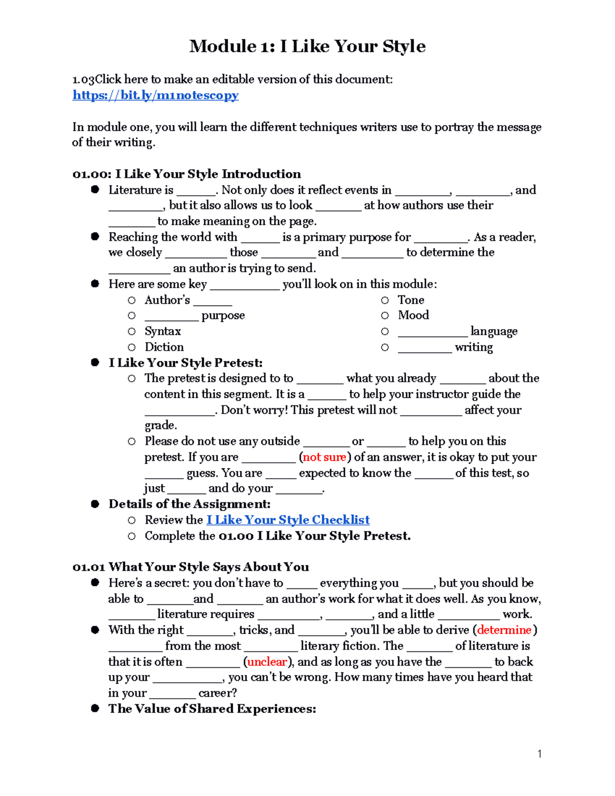 Copy of M1 Guided Notes - 1 here to make an editable version of this ...