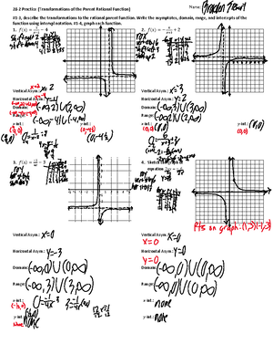 Rational Functions notes - a e ae e d e e e. w p wo e e a a j J a l e a ...