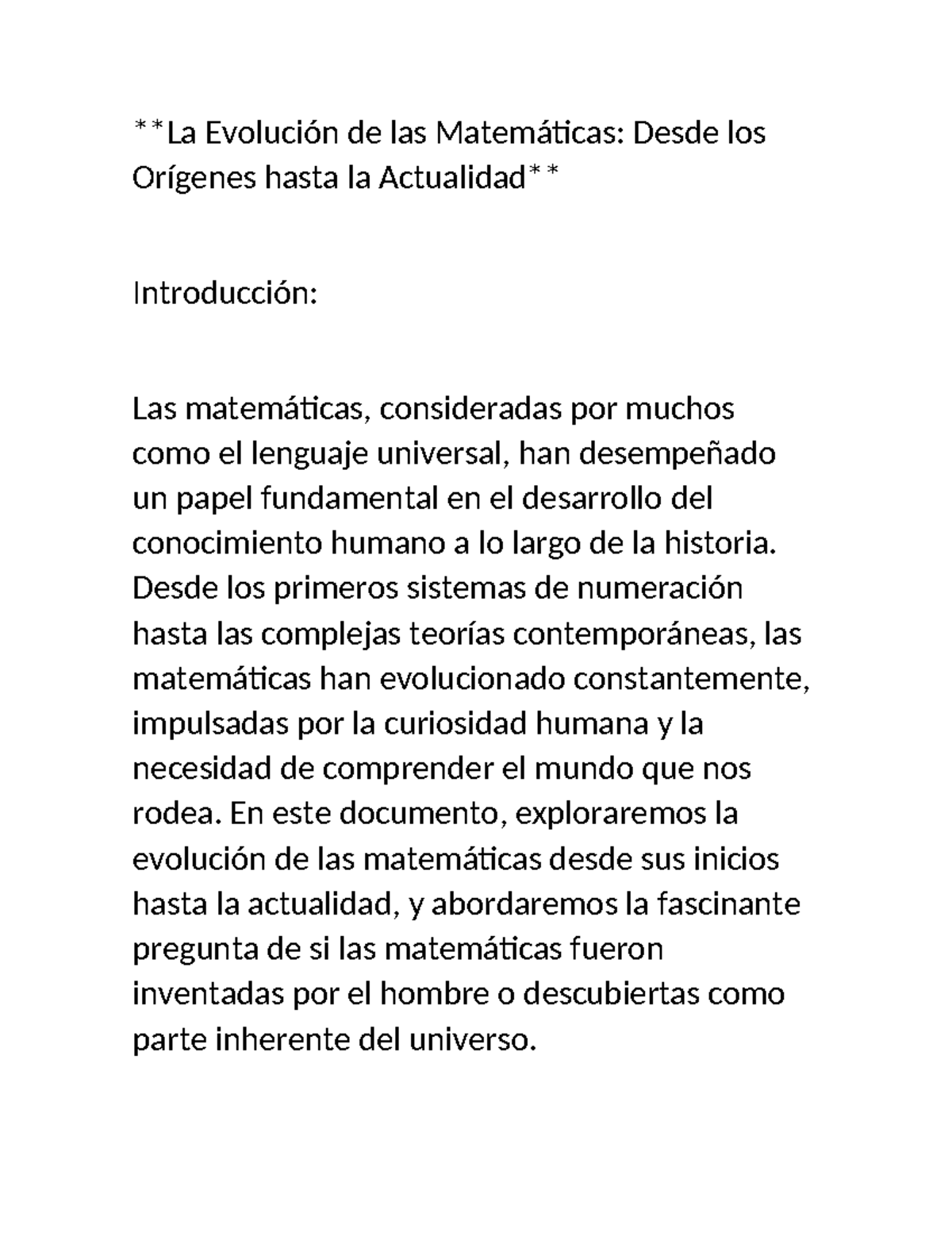 La Evolución de las Matemáticas - La Evolución de las Matemáticas: Desde los Orígenes hasta la ...