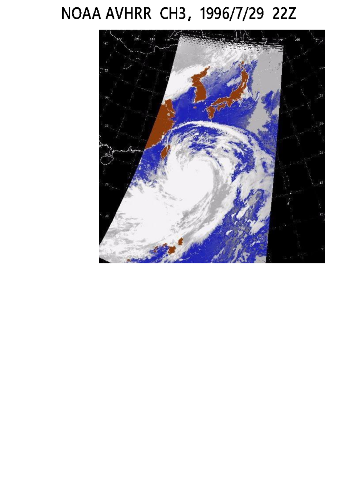 3.Remote Sensing Satellite Orbits Systems-21-30 - NOAA AVHRR CH3，1996/7 ...