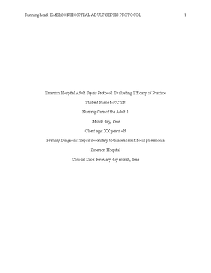 ATI System Disorder Congestive Heart Failure - NUR 306 - UMass ...