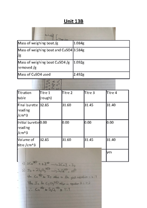 Unit 4A - Unit 4A - Unit 4A: Health and Safety in Science Organisations ...