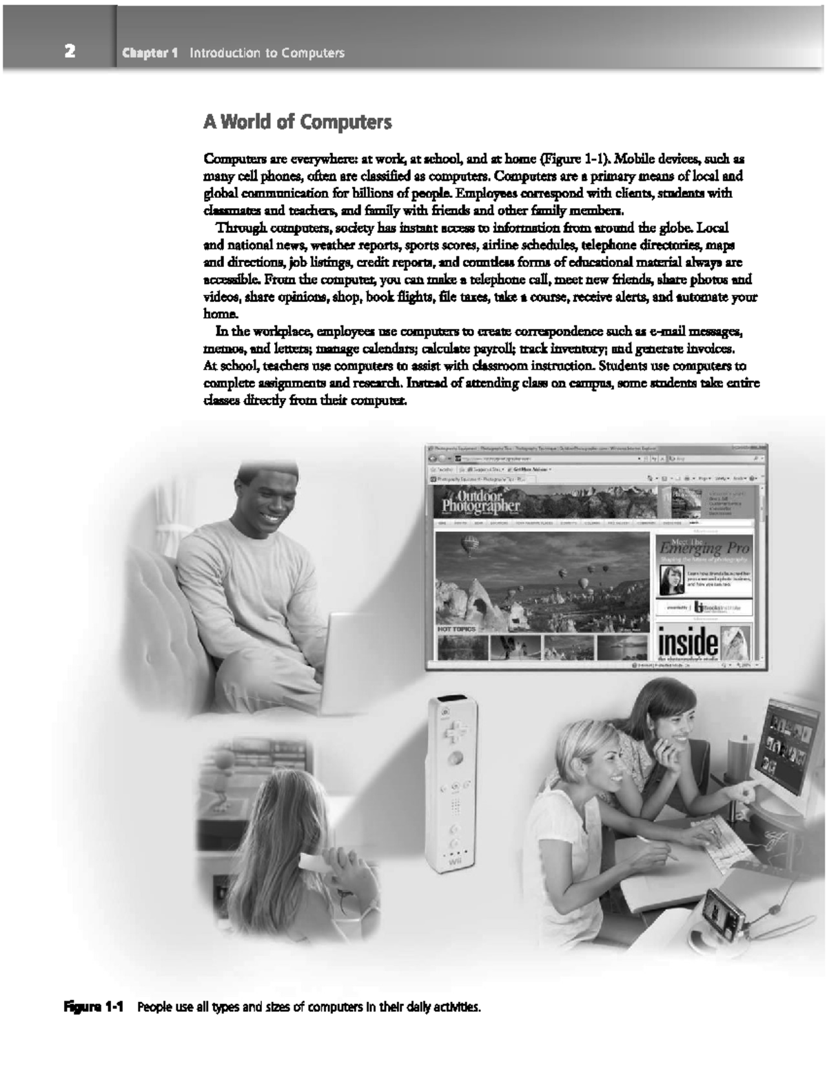 Csc chp 1 contohhh textboooooooook - Computer & Information Processing - Studocu