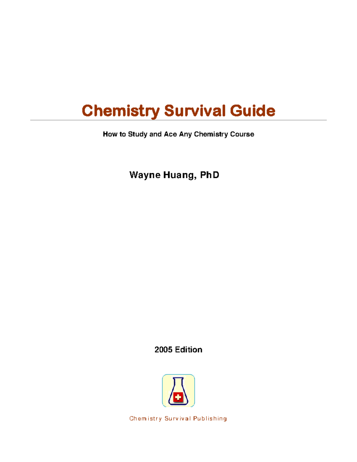 The Guide Preview - chem 101 fall exam prep - Chemistry Survival Guide ...