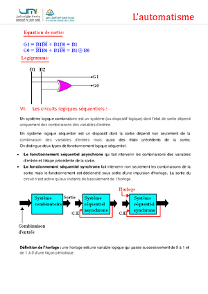 Systèmes de numération et codage des informations - L’automatisme I ...