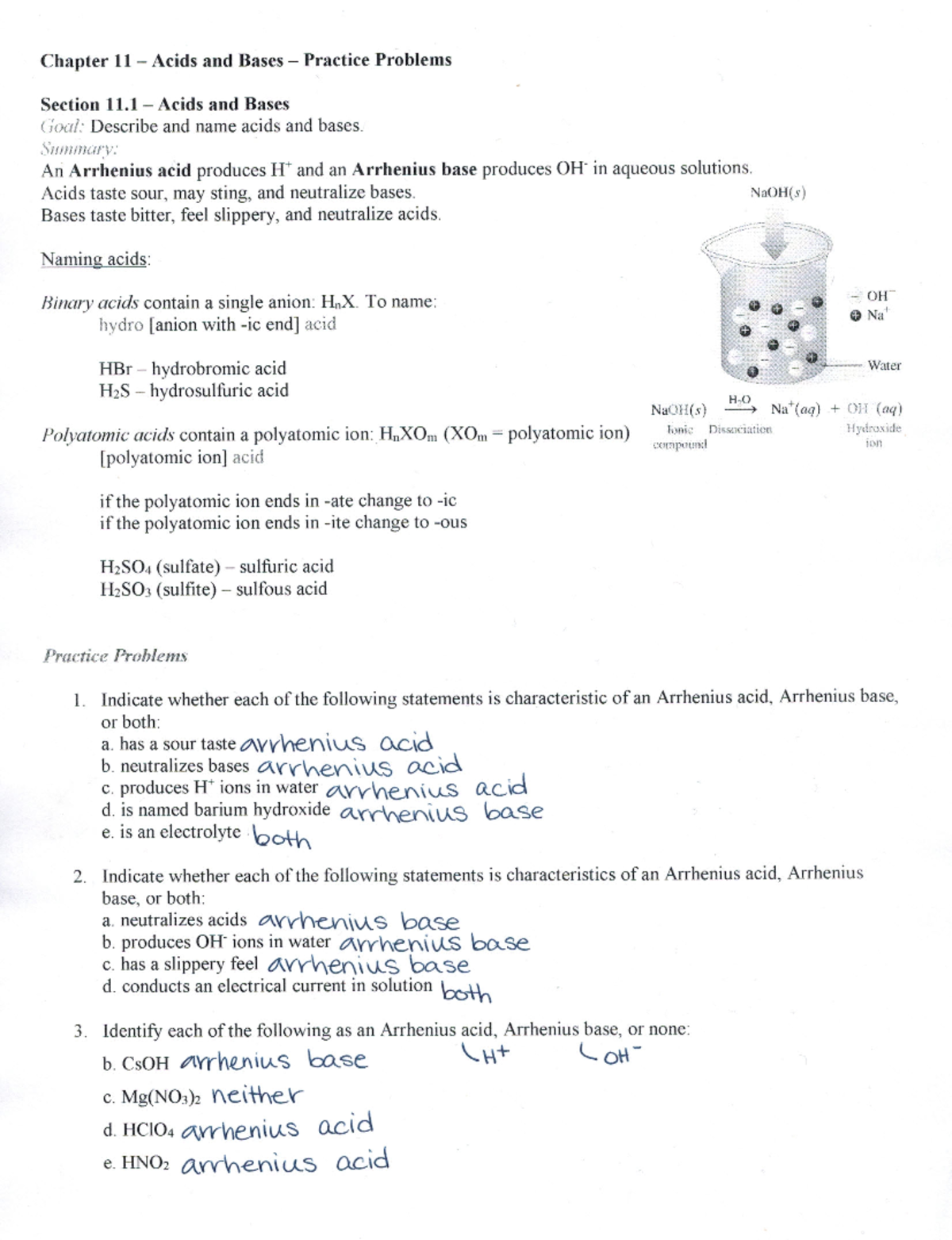 Biochem LAB 1 - nice document - College Algebra - Studocu