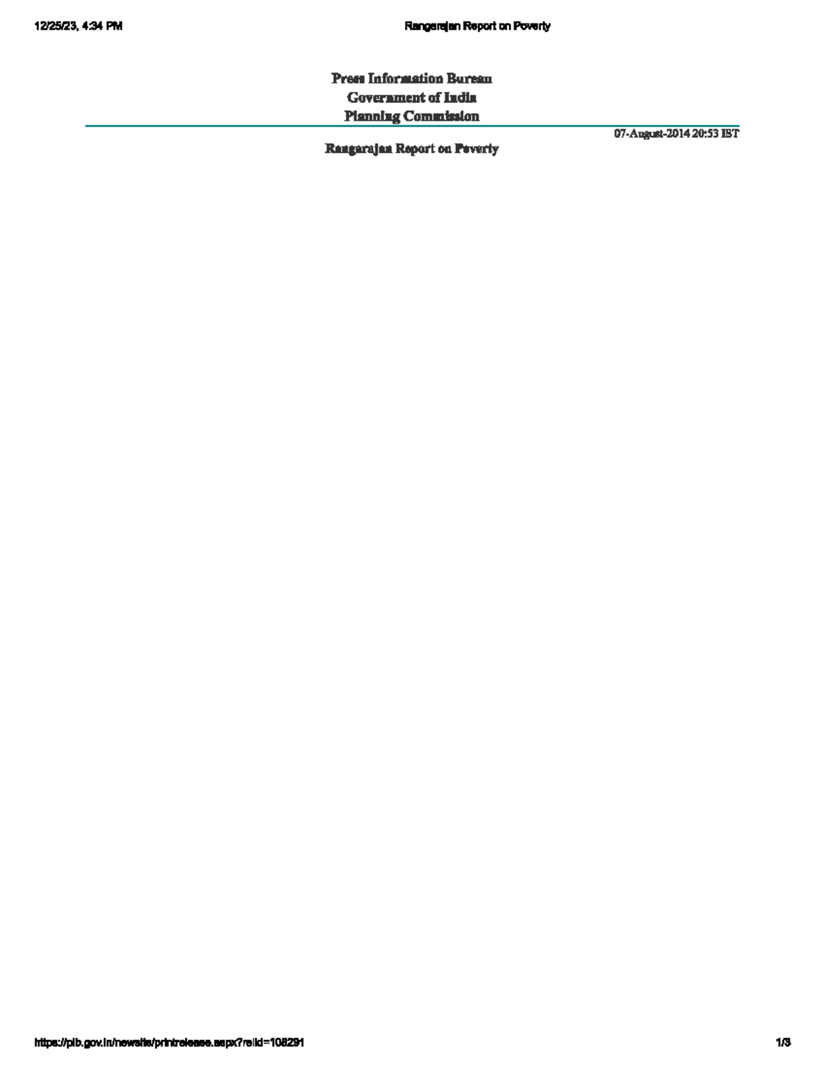 Ranga rajan report - Studocu