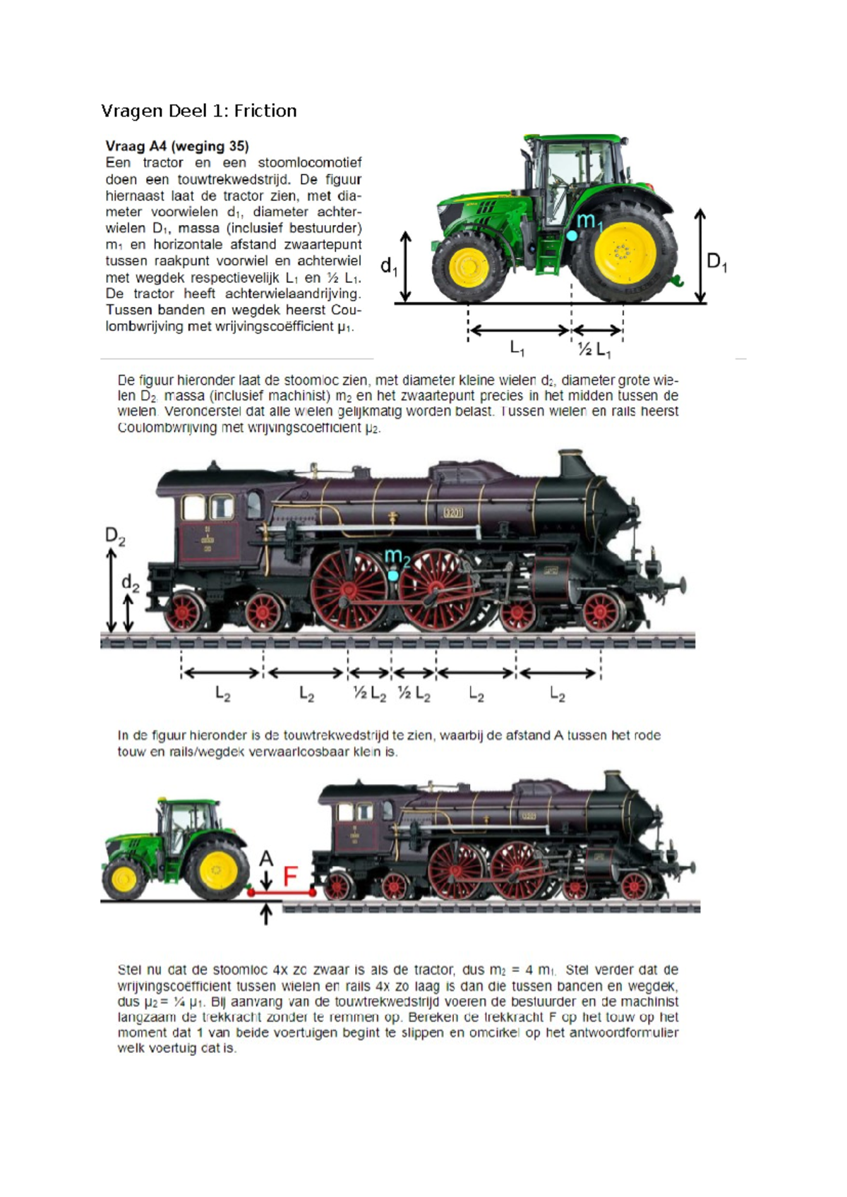 Integrated Mechanical Systems All Exam Questions 2020-2024 Friction and Mechanical Systems ...