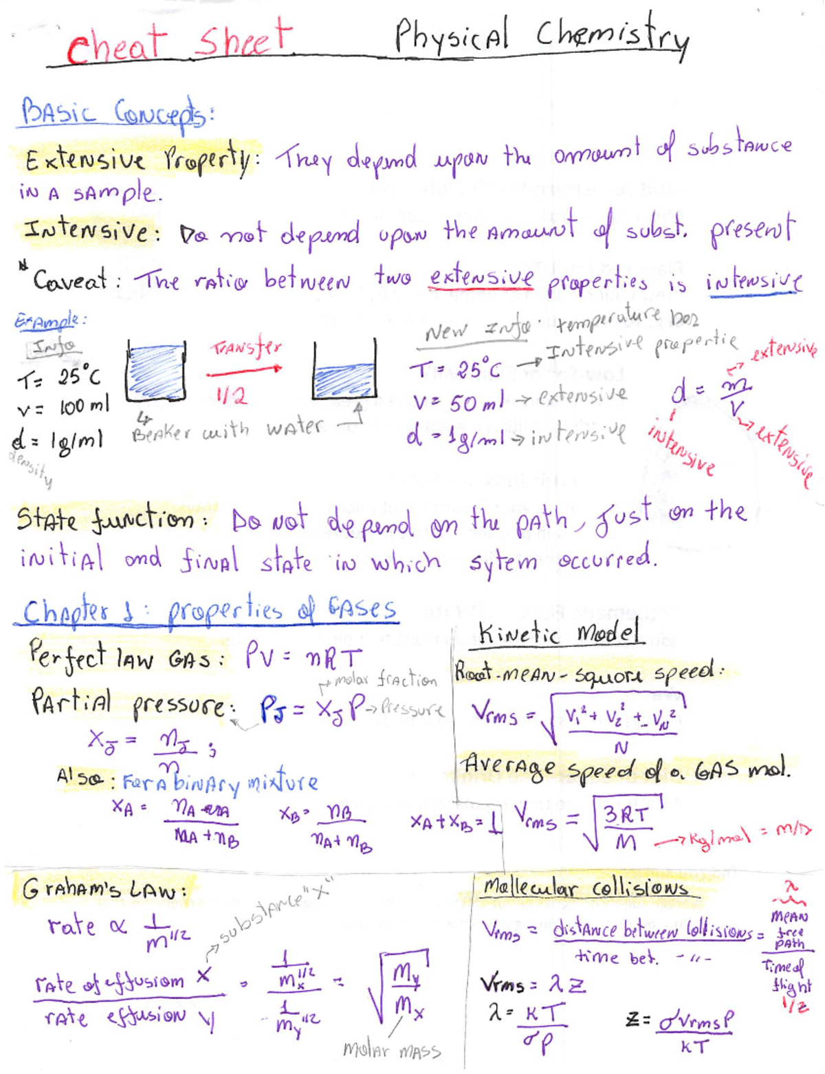 2019 03 18 09 37 23 - Summary The Elements of Physical Chemistry ...