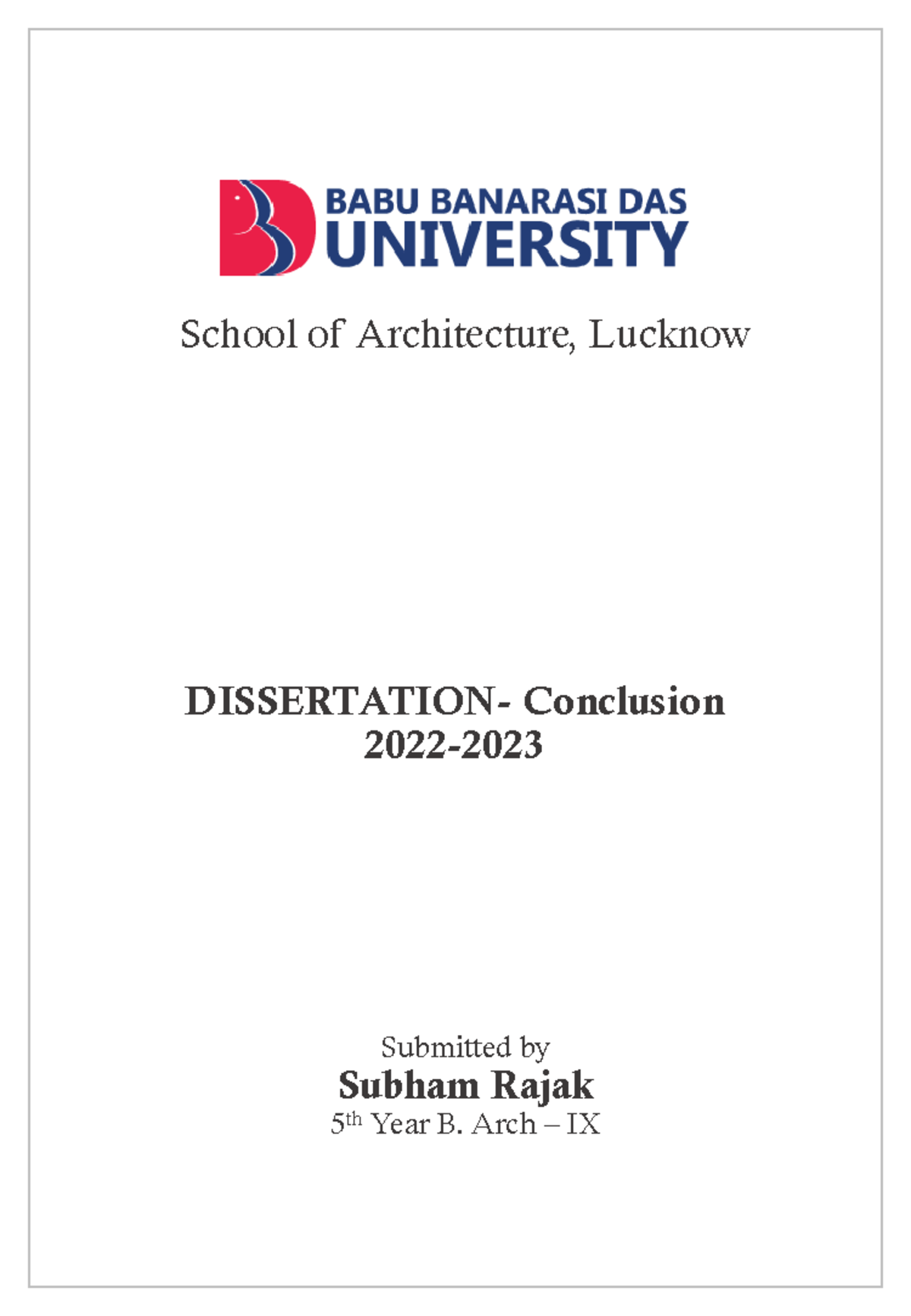 Innovation AND Technology FOR A Sustainable Materials- Subham Rajak ...