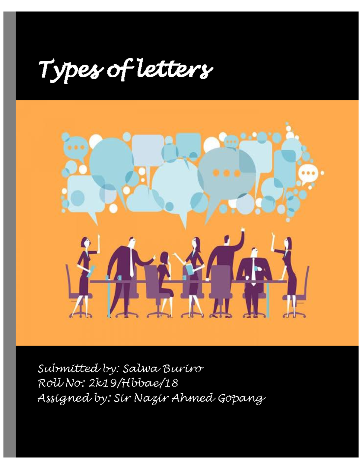 Types of letters - Ways of letter writing - Types of letters Submitted ...