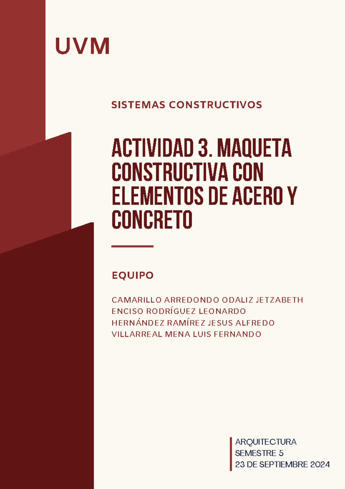 A3 OLAF SC - Tarea de plataforma - ACTIVIDAD 3. MAQUETA CONSTRUCTIVA ...