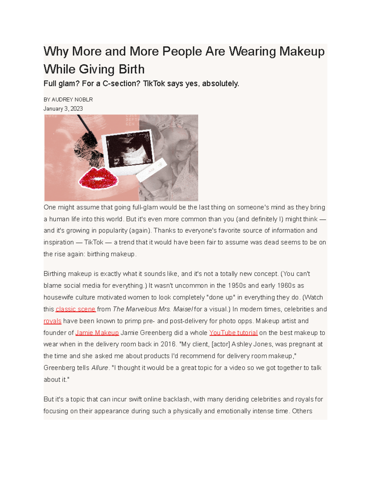 DR Trends - article - Why More and More People Are Wearing Makeup While ...