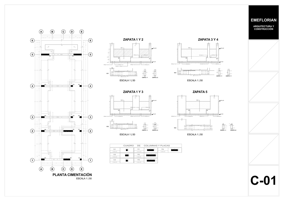 C-01 - Estructuras - E E C C A A B D ####### 1. ####### 1. ####### 3. ####### 6. ####### 6 ...