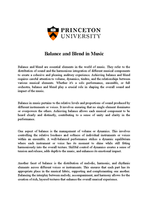 Textures and Orchestral Colors - Textures and Orchestral Colors ...