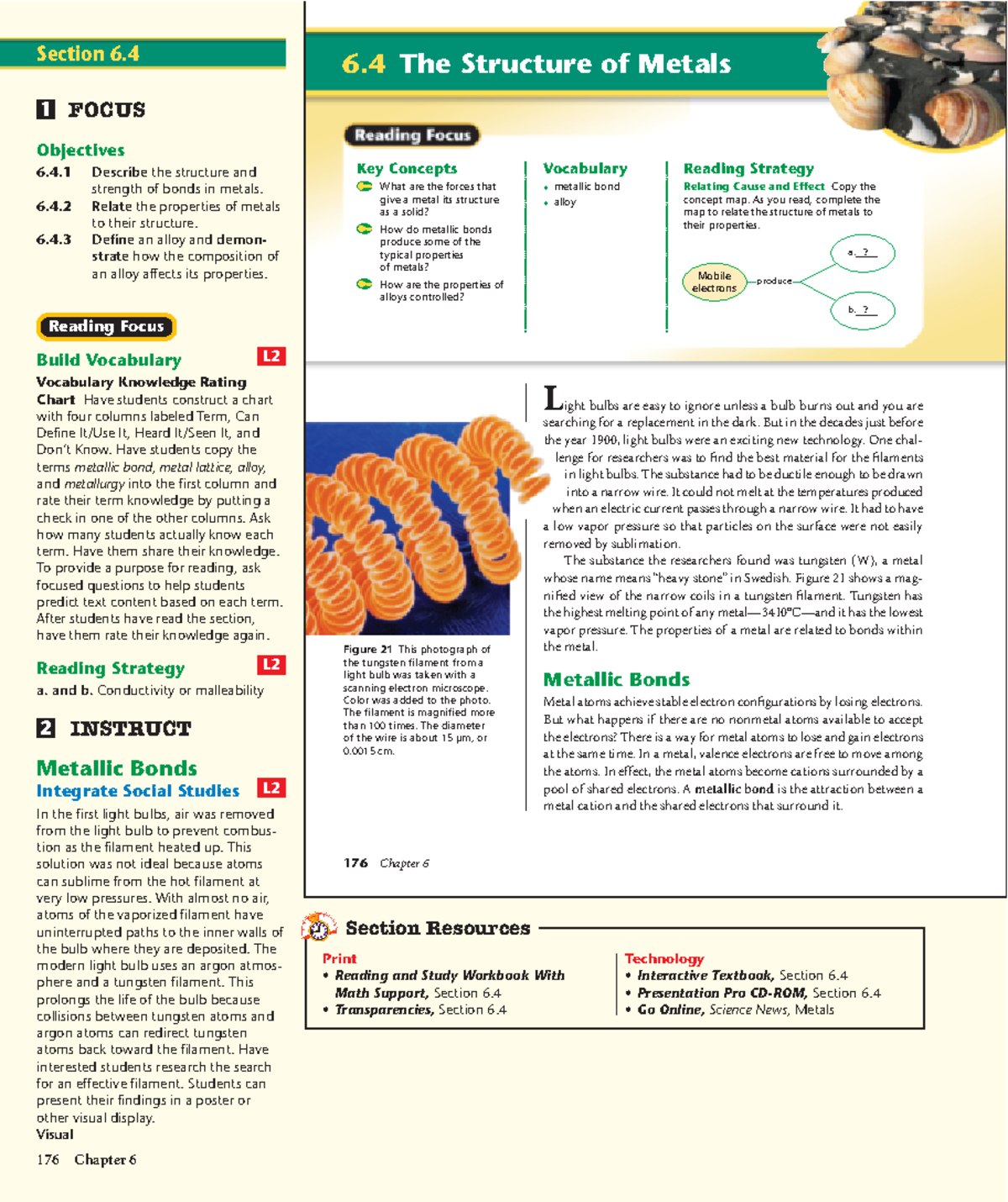 Reading 6 - Books notes - 176 Chapter 6 6 The Structure of Metals ...