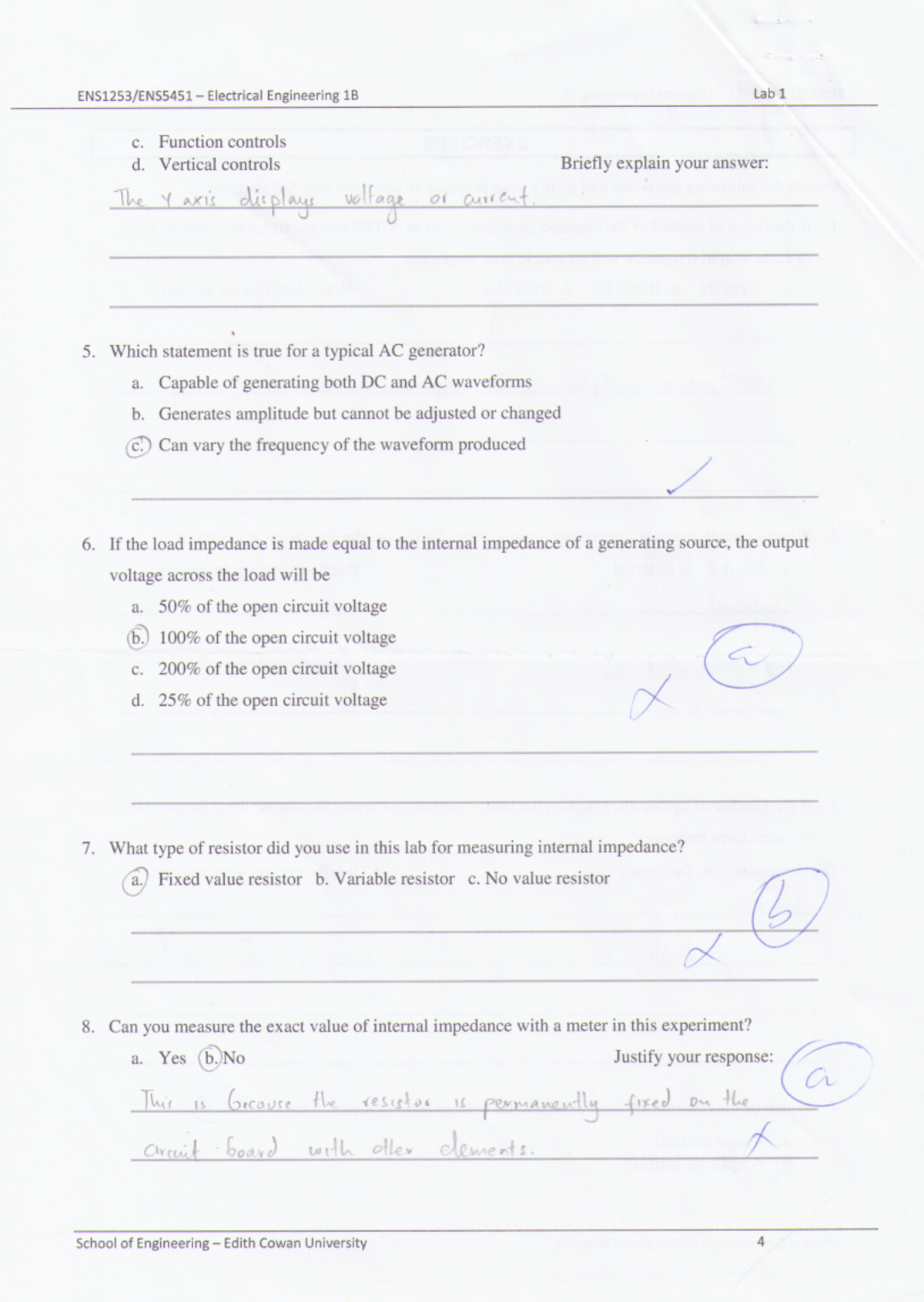 2013 Labarotary Class 1 - Page 4 - EMSIISEIE NSF-#51 - Electrical ...