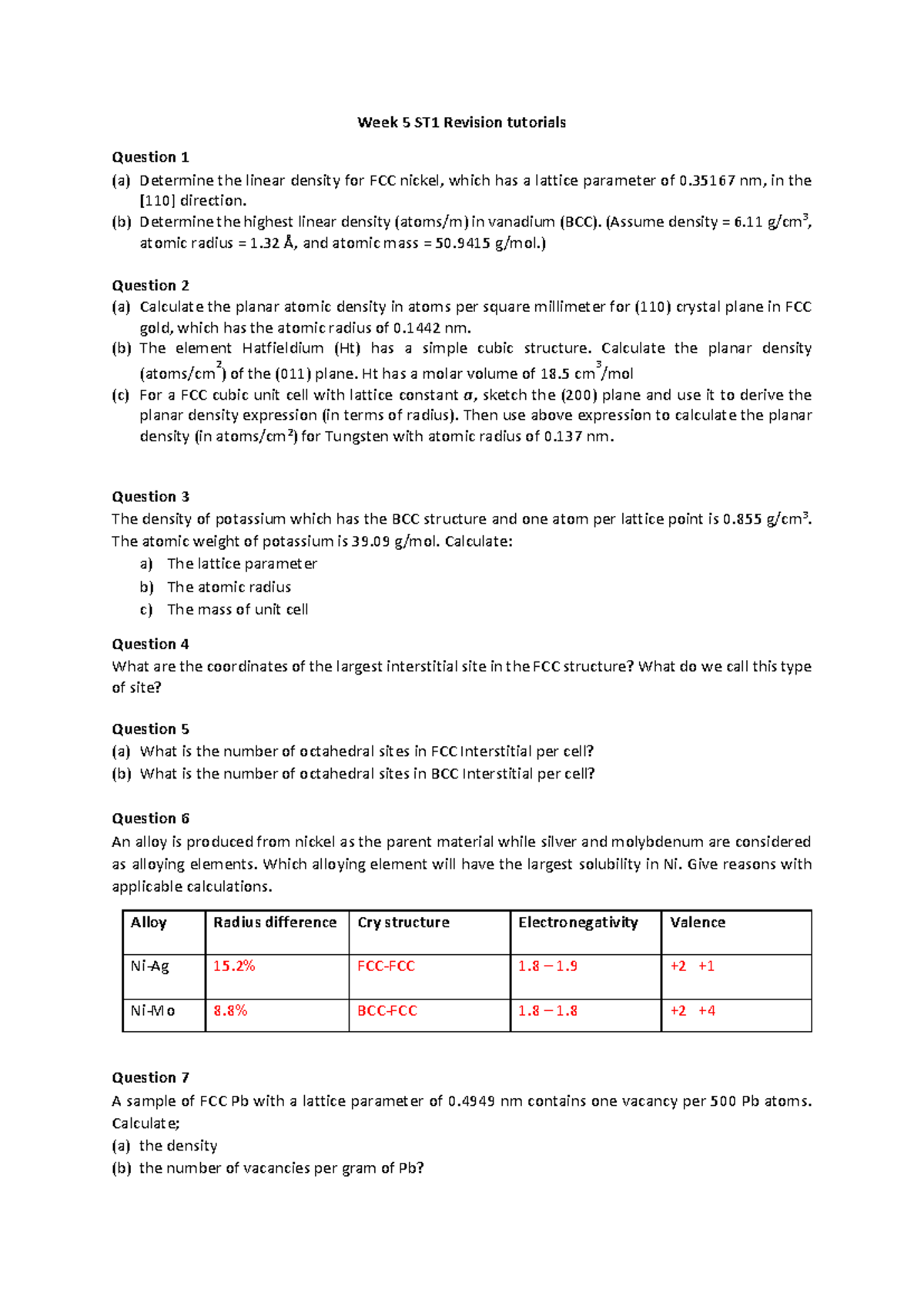 Revision tutorials ST1 Qs - Week 5 ST1 Revision tutorials Question 1 (a) Determine the linear ...