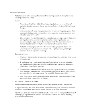 Three level of analyze - Chapter 04 Three levels of analysis, the ...