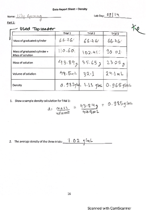 Lab 11 - molecular models - CHEM 111L - Studocu