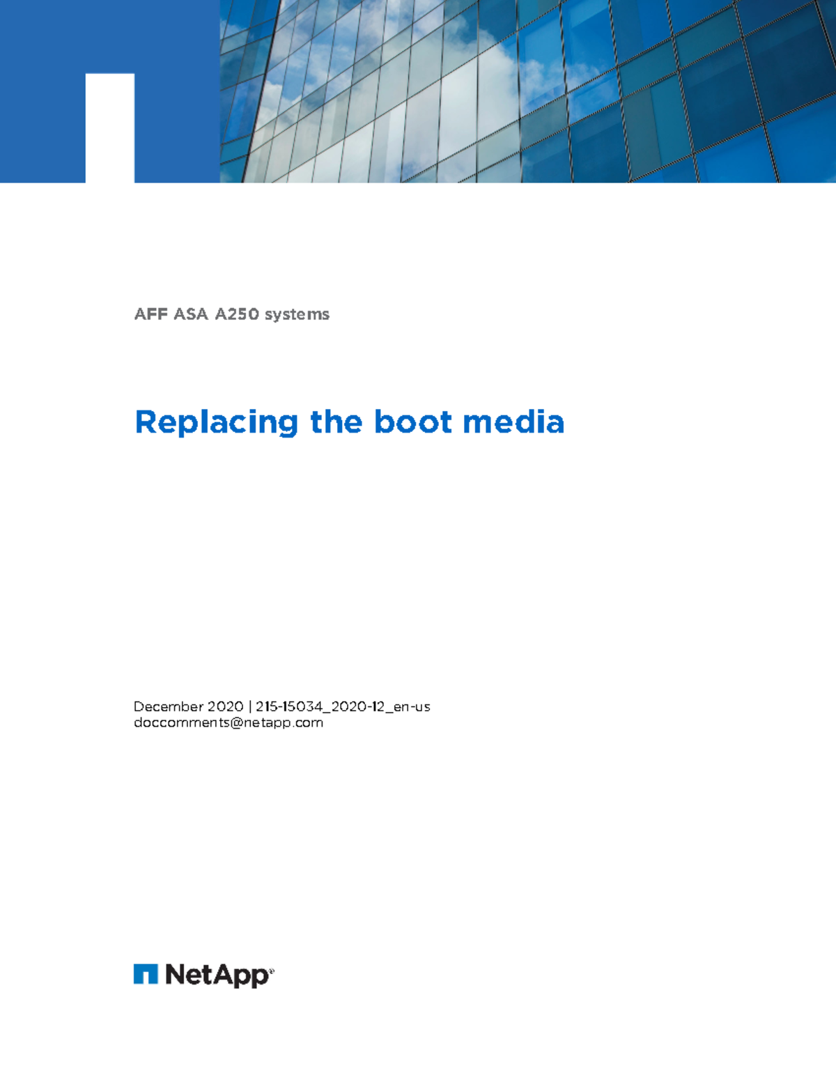 AFF ASA A250 - Replacing the boot media - AFF ASA A250 systems ...