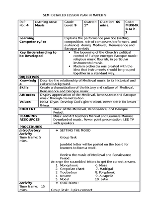 ARTS8 Q3 Module 1 - Arts Quarter 3 – Module 1 Elements and Principles ...
