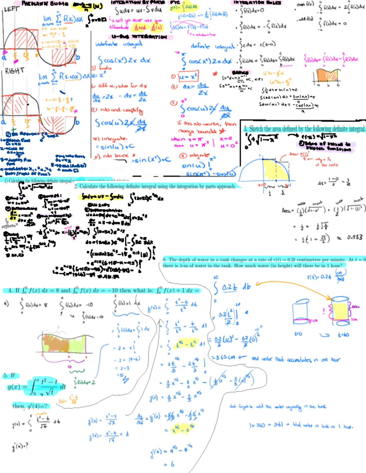 Untitled Notebook - Midterm 2 review sheet. Including examples ...