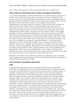 Applied Science unit 12 part b finished - Copy - How can infectious ...