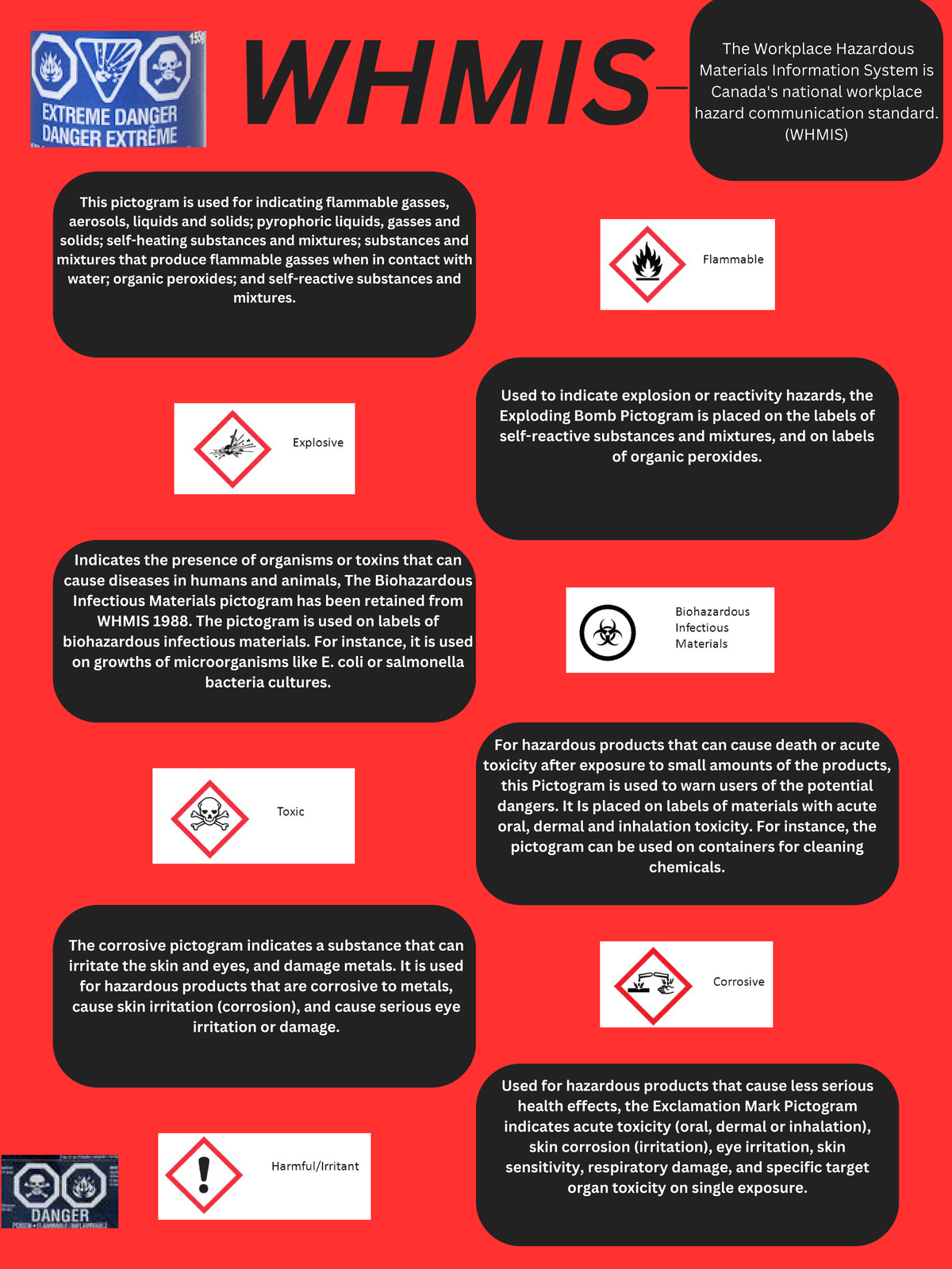 Whmis - mm3iiiiiiiiiiiiiii33333333333 - WHMIS This pictogram is used ...