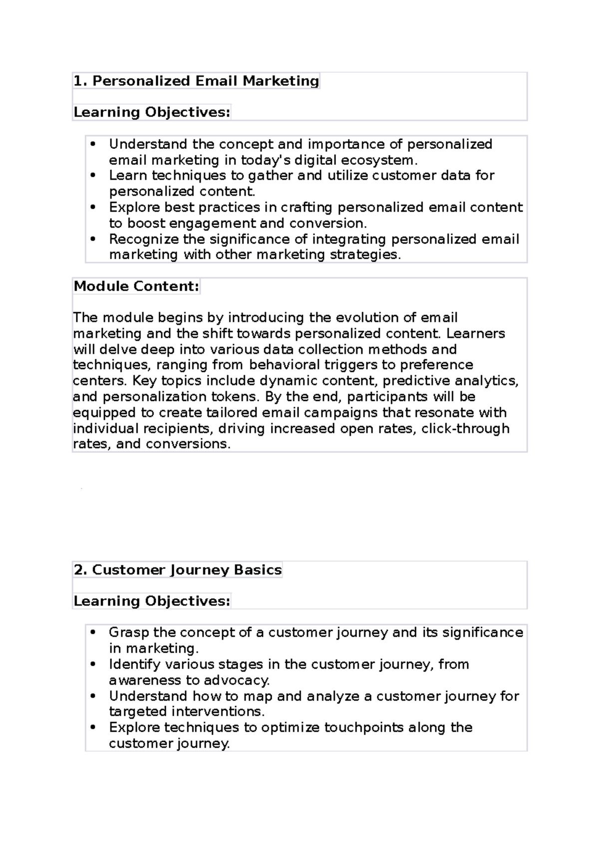 Salesforce email marketing - Personalized Email Marketing Learning ...