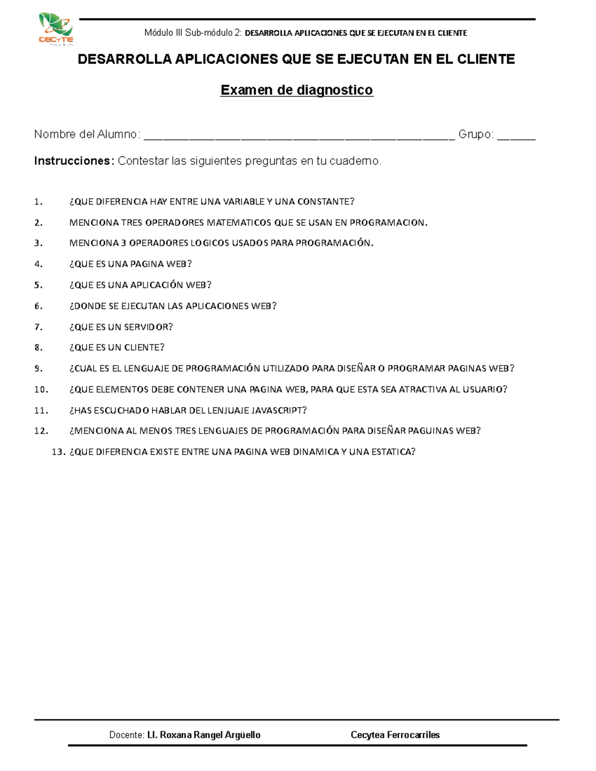 Antología Primer Bloque - Cliente F-J 2023 - DESARROLLA APLICACIONES ...