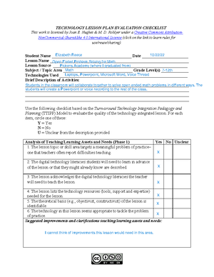 Teaching Software Evaluation Form - Teaching Software Evaluation Form ...