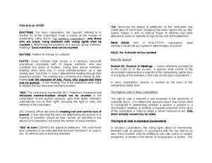 Spec Pro Notes - SPECIAL PROCEEDINGS AND SPECIAL CIVIL ACTIONS (CASE ...