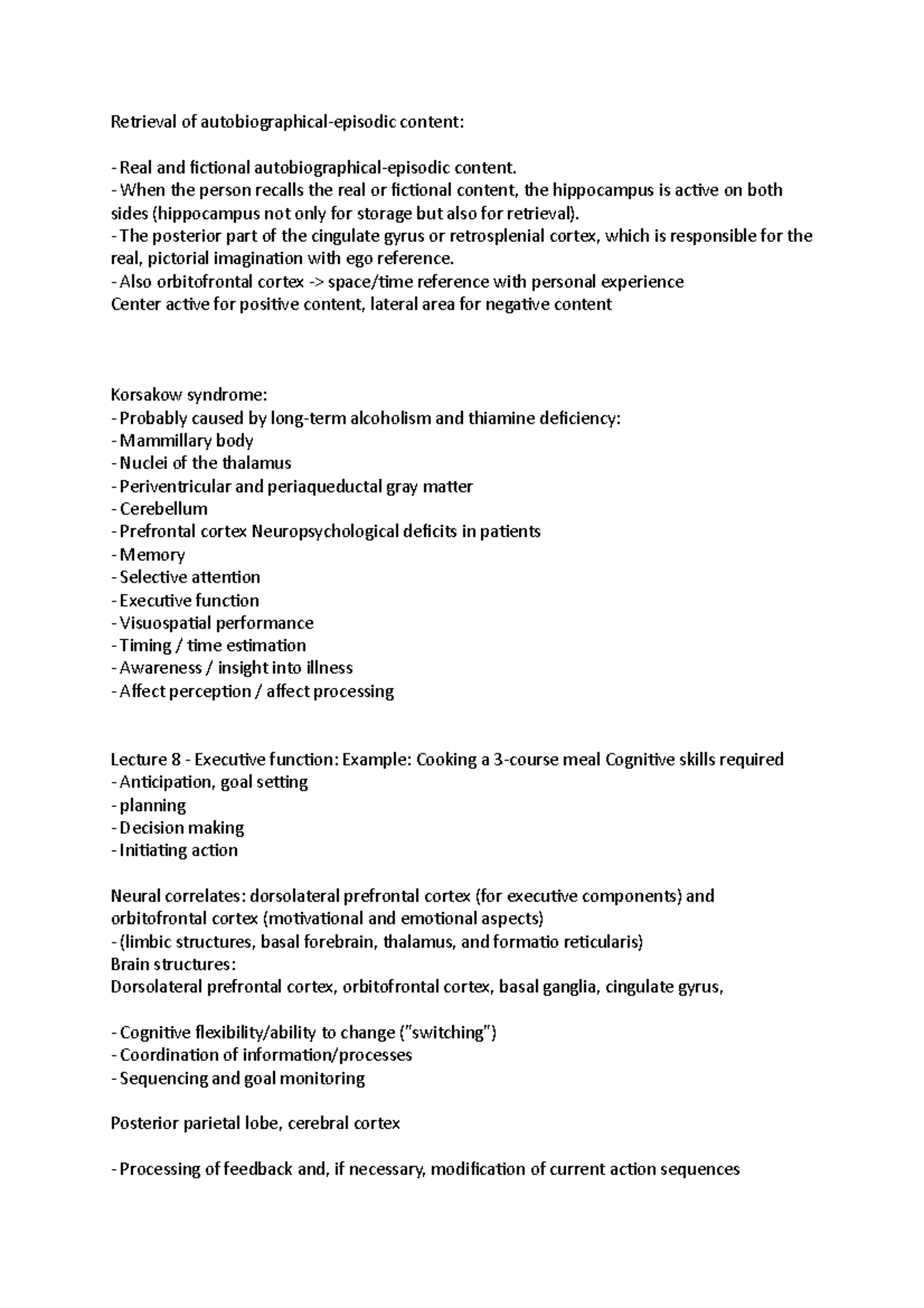 Retrieval of autobiographical - Retrieval of autobiographical-episodic ...
